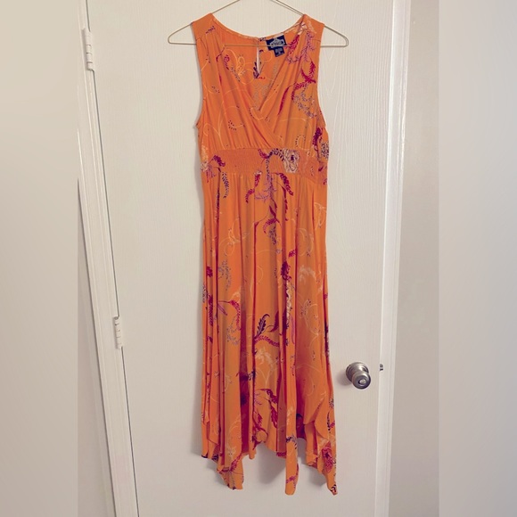 Angie | Dresses | Angie Orange Maxi Dress | Poshmark